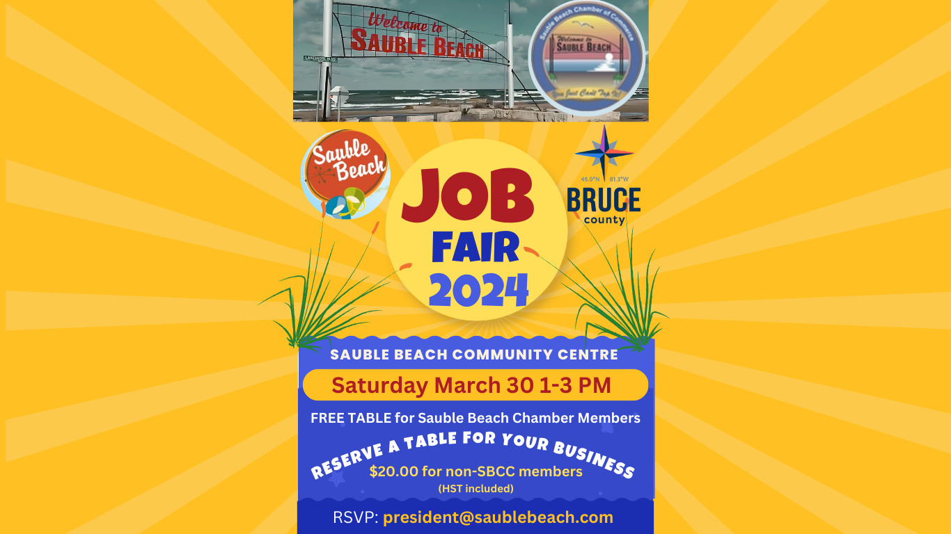 Sauble Beach Job Fair 2024 - Sauble Beach, Ontario