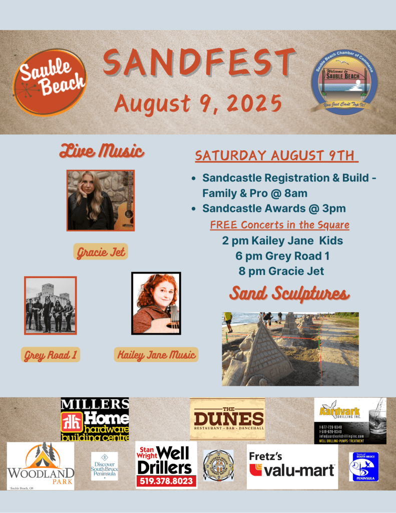 Sauble Beach Sandfest 2025 - Sauble Beach, Ontario